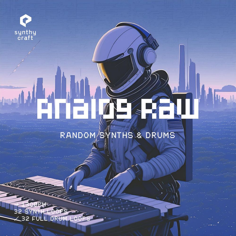 Analog Raw - Random Synths and Drums Sample Pack | LANDR Samples