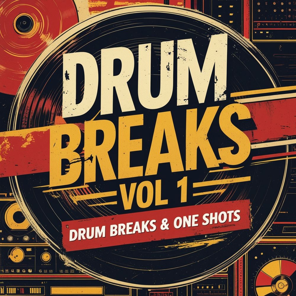 Hip-Hop Drum Breaks Vol.1 - Drum Breaks & One Shots Sample Pack | LANDR ...