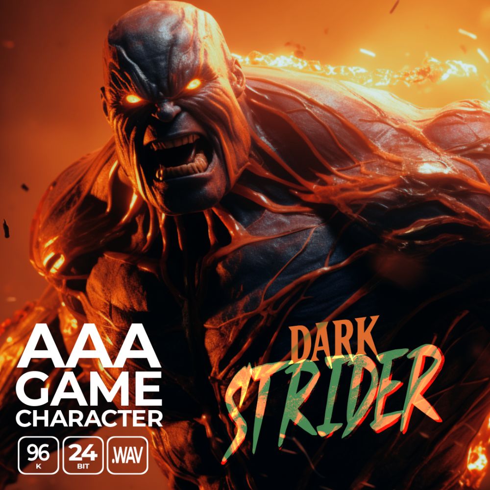 AAA Game Character Dark Strider Sample Pack | LANDR Samples