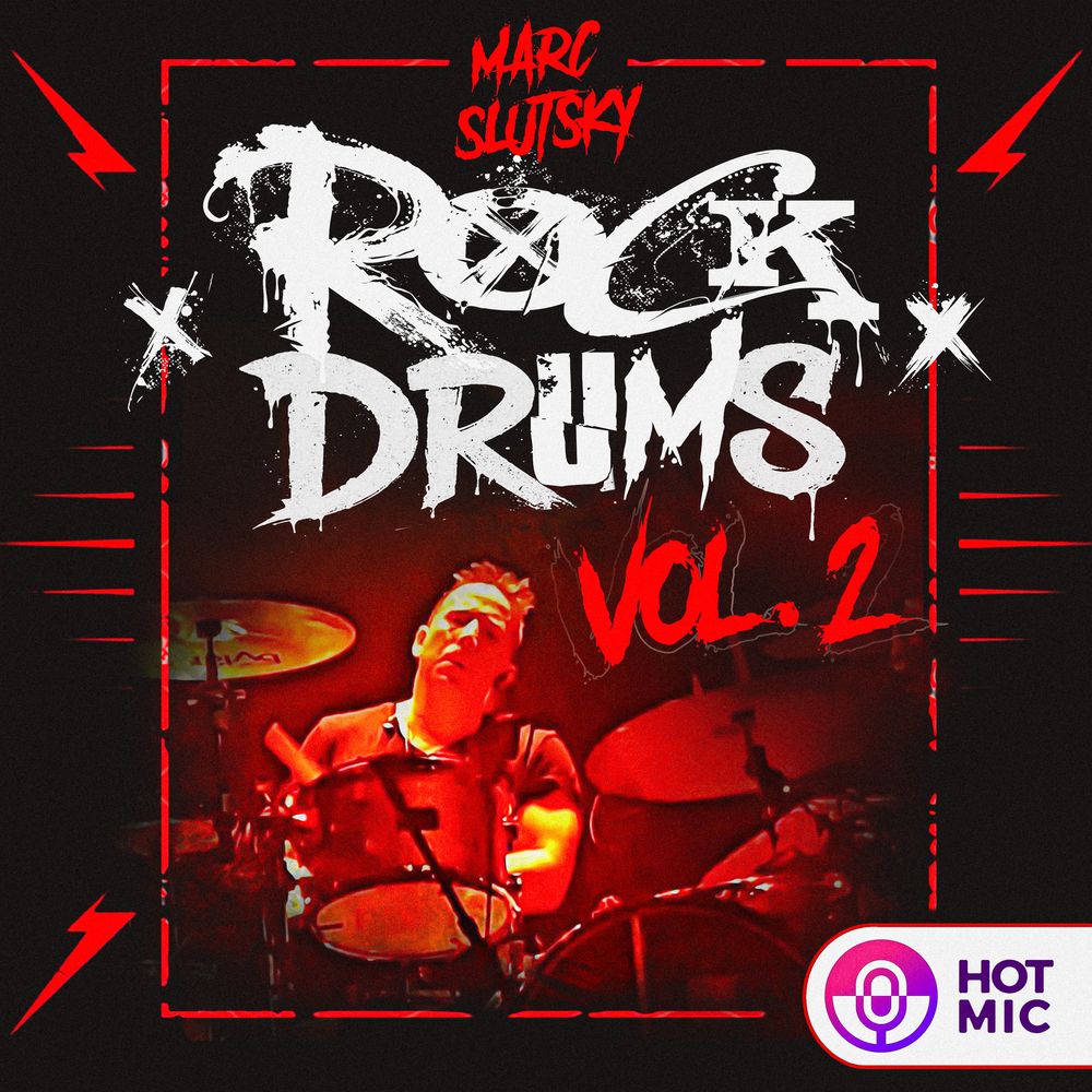 Marc Slutsky Rock Drums Vol. 2 Pack de Samples | LANDR Samples