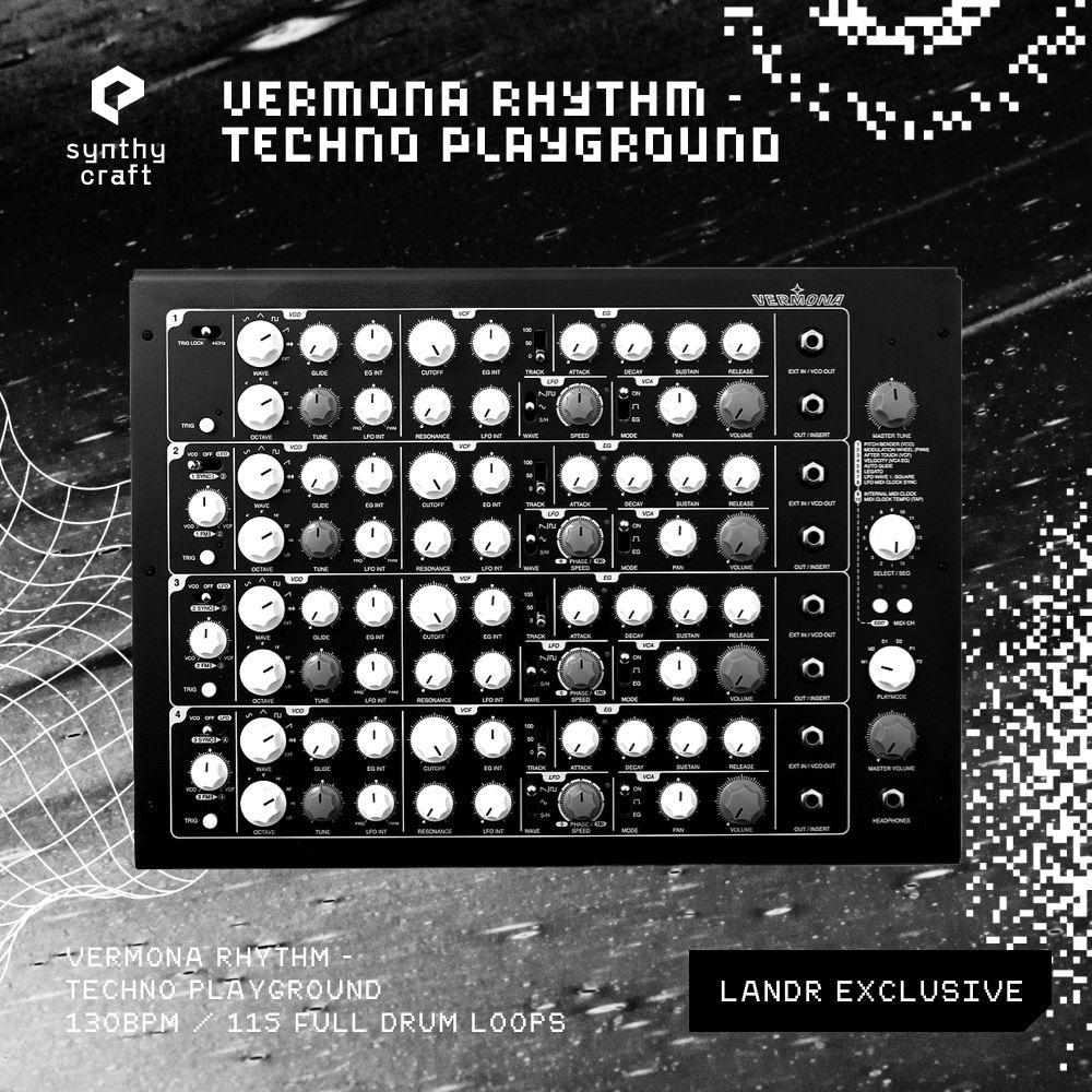 Vermona Rhythm - Techno Playground Sample Pack | LANDR Samples