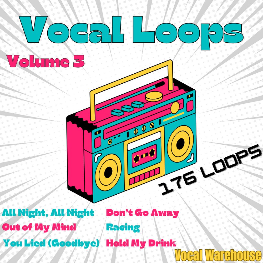 Vocal Loops Volume 3 Sample Pack | LANDR Samples