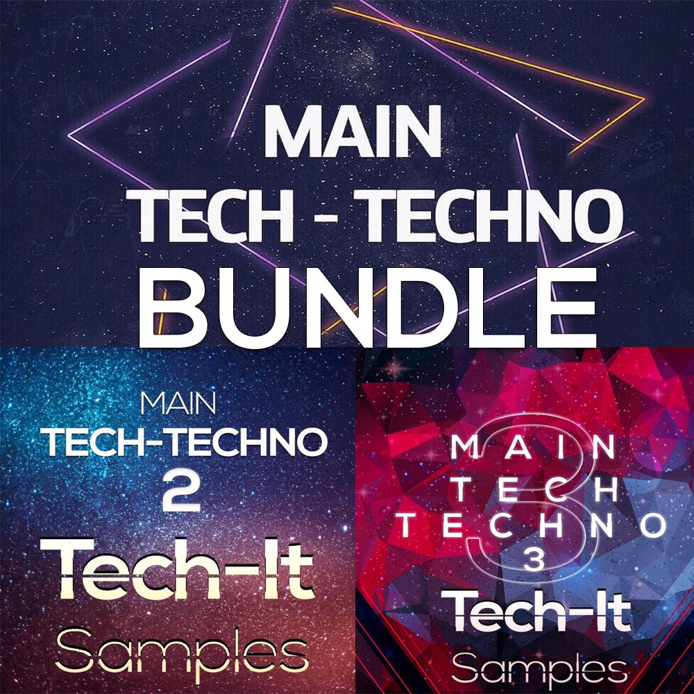 Main Tech Techno Bundle Sample Pack | LANDR Samples