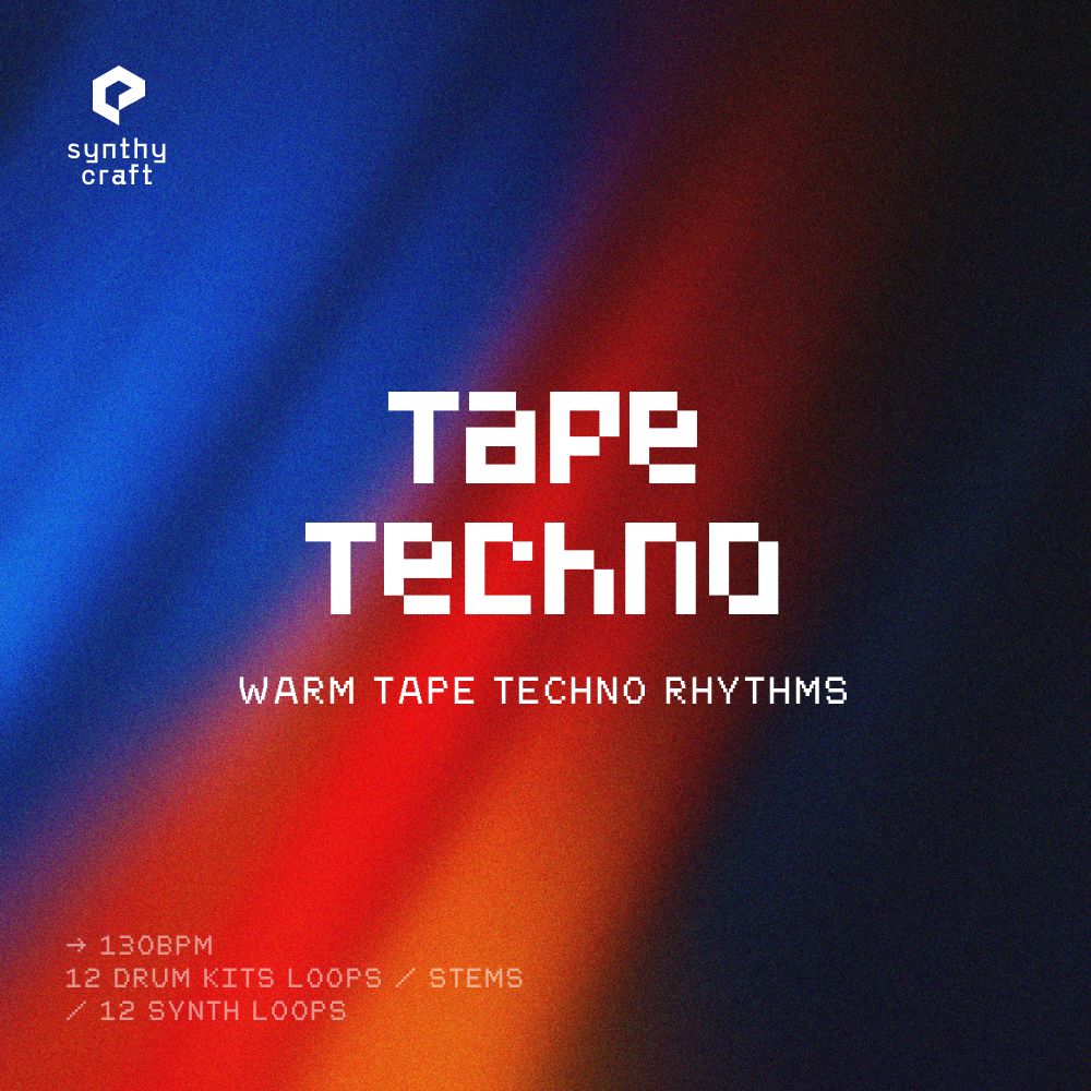 Tape Techno - Warm Tape Techno Rhythms Sample Pack | LANDR Samples