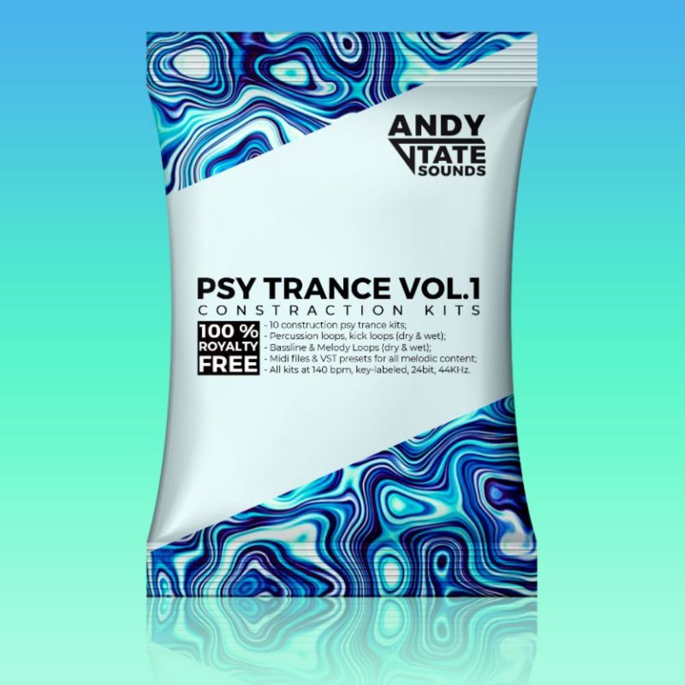 Andy Tate - Psy Trance Vol. 1 (10 Kits) Sample Pack | LANDR Samples