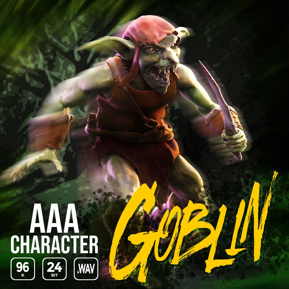 AAA Game Character Goblin Sample Pack | LANDR Samples