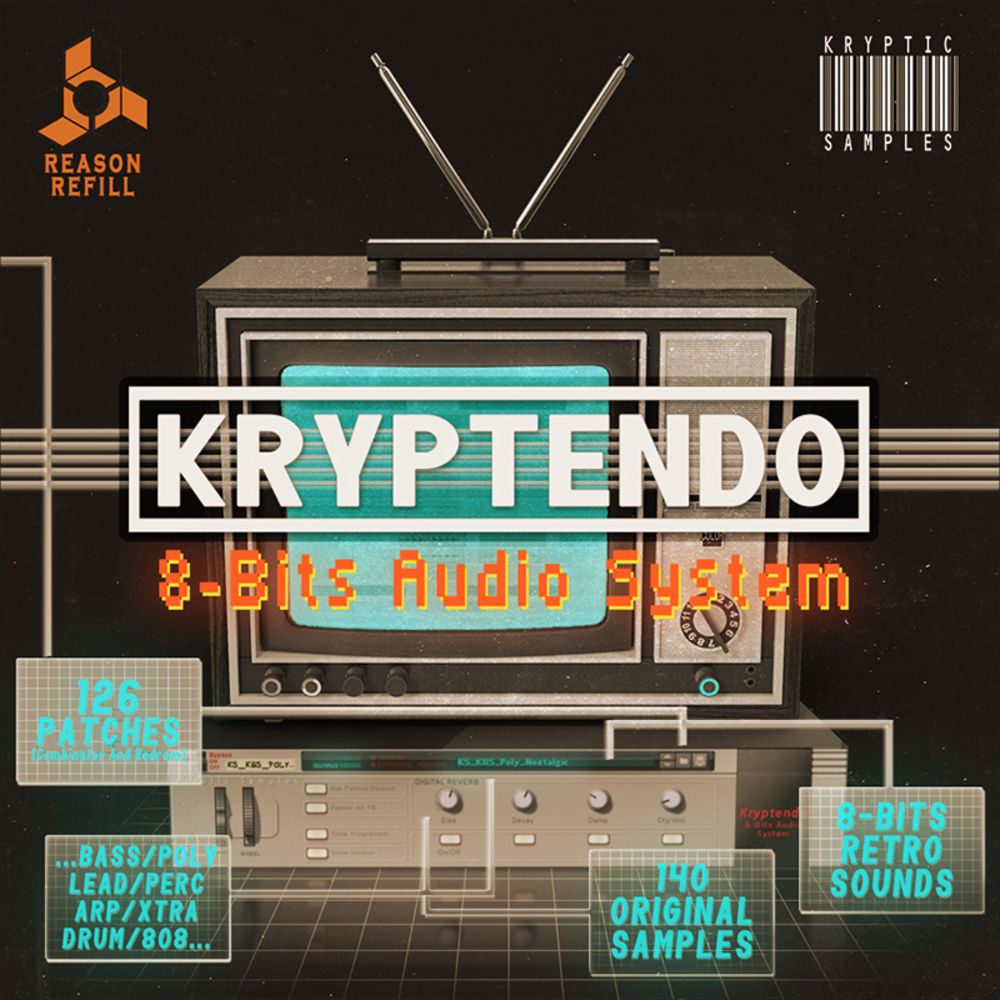 Kryptendo 8-Bits Audio System Sample Pack | LANDR Samples