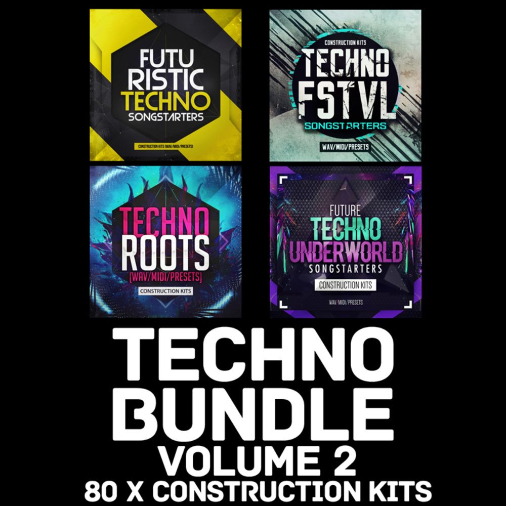Techno Bundle Vol 2 Sample Pack | LANDR Samples