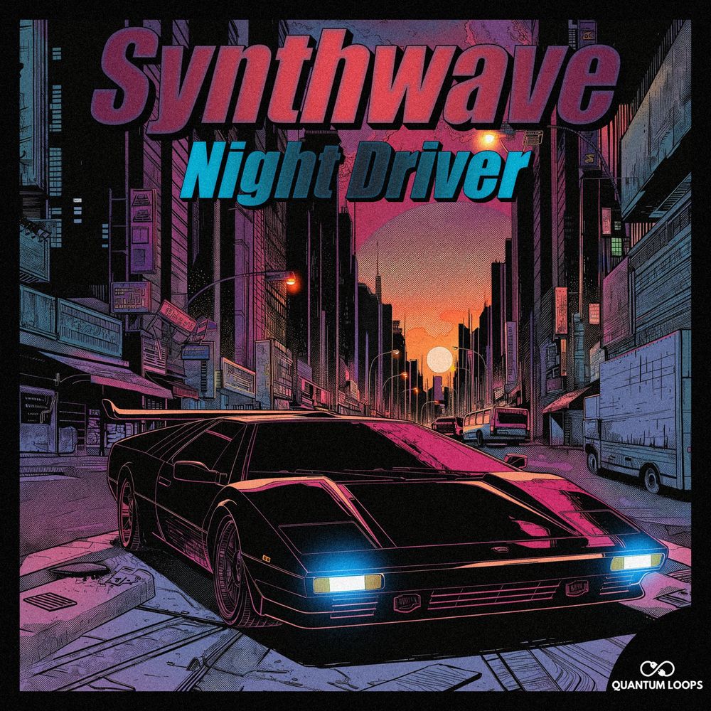 Synthwave Night Driver Sample Pack | LANDR Samples