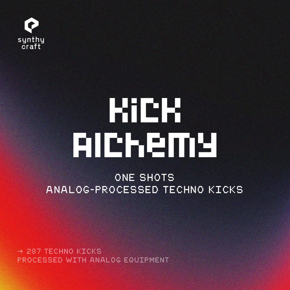 Kick Alchemy - Analog-Processed Techno Kicks Sample Pack | LANDR Samples