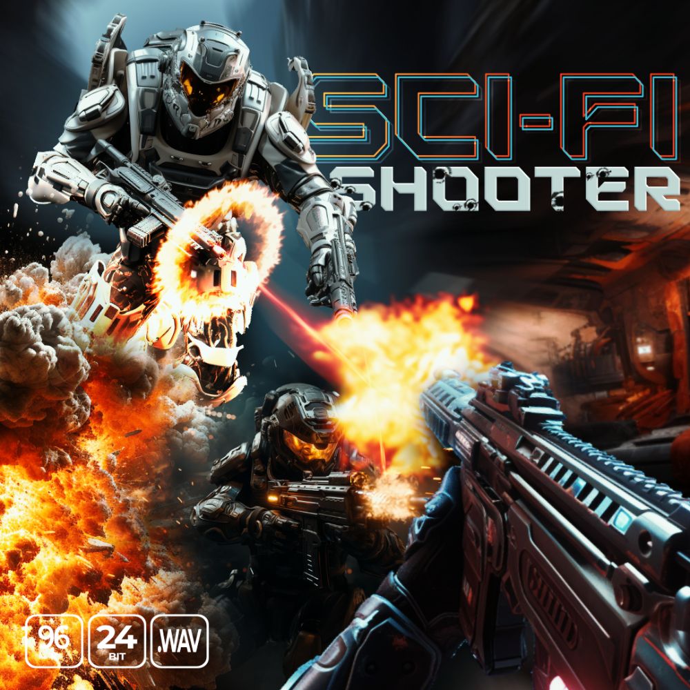 Sci-fi Shooter Game - Sound Design Starter Kit Sample Pack | LANDR Samples