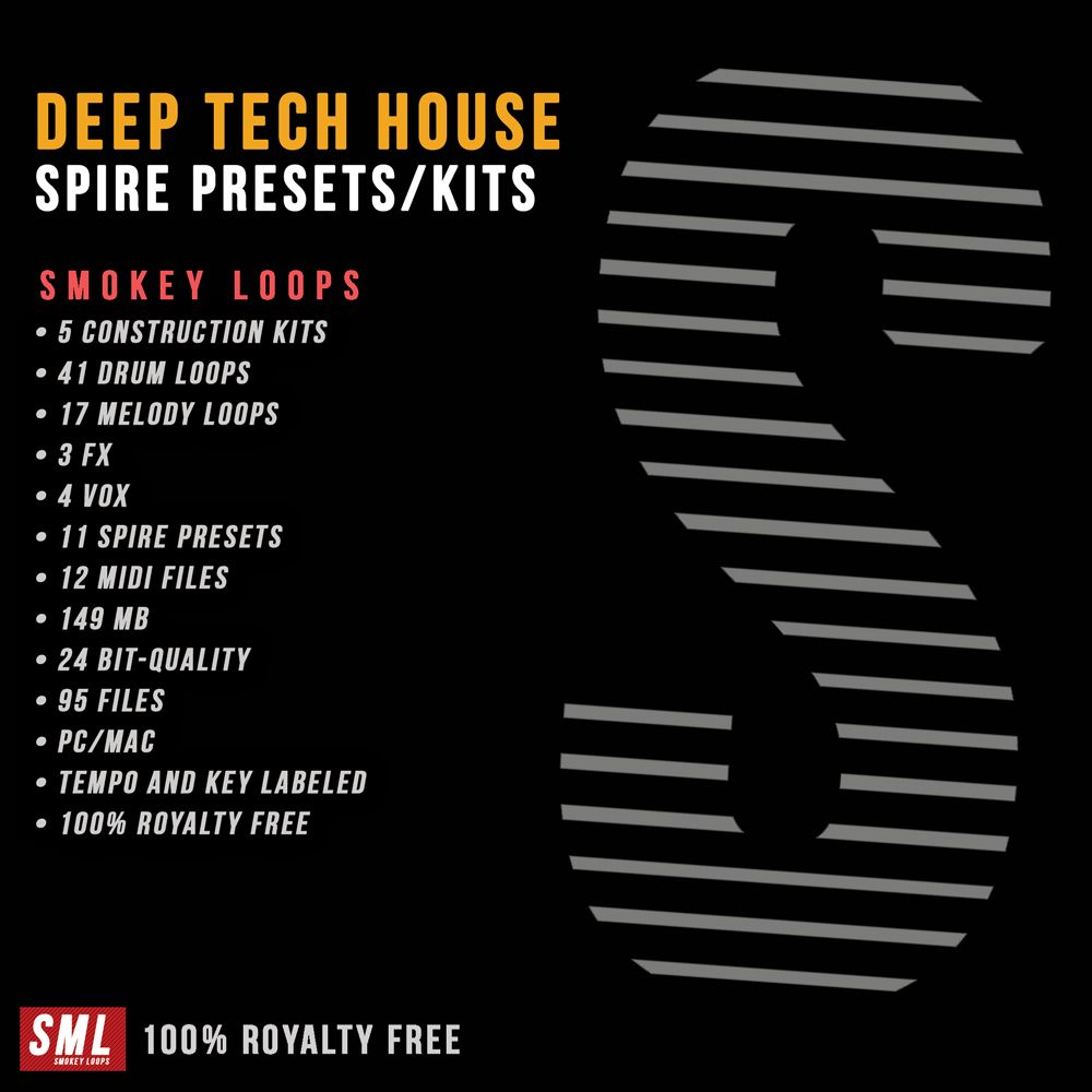 Deep Tech House Spire Sample Pack | LANDR Samples
