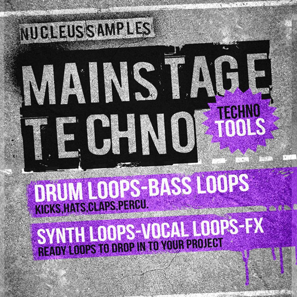Nucleus Samples Mainstage Techno Sample Pack | LANDR Samples