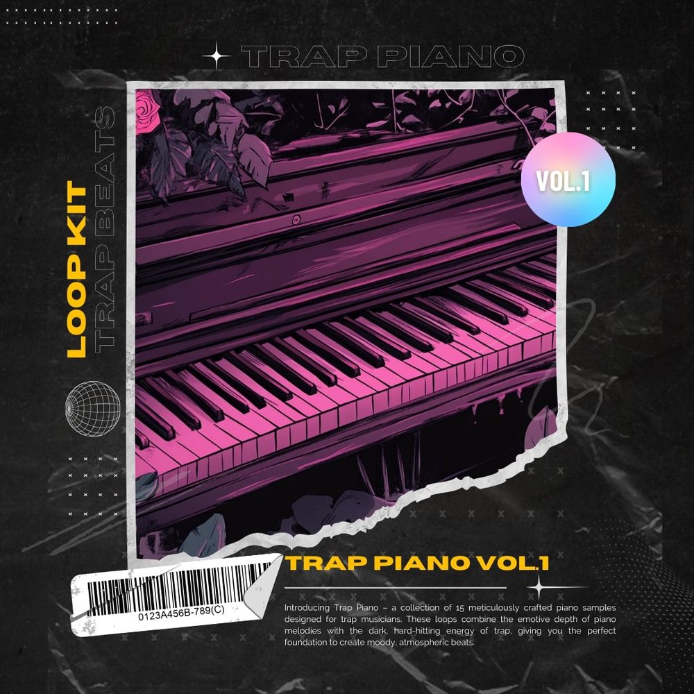 Trap Piano Loops Vol.1 Sample Pack | LANDR Samples