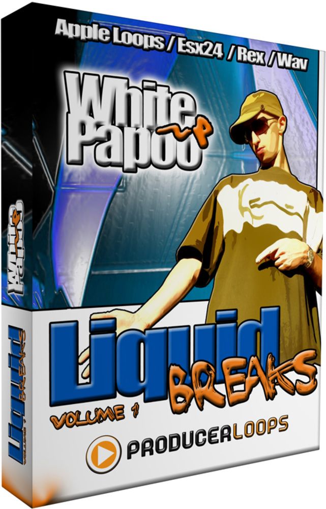 White Papoo: Liquid Breaks Vol 1 Paquete de Samples | LANDR Samples