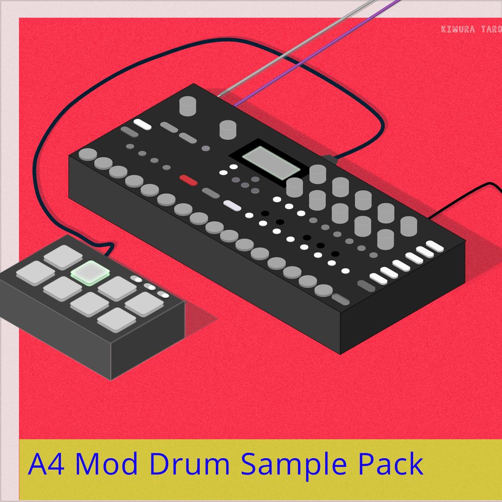 A4 Mod Drum Sample Pack Sample Pack | LANDR Samples