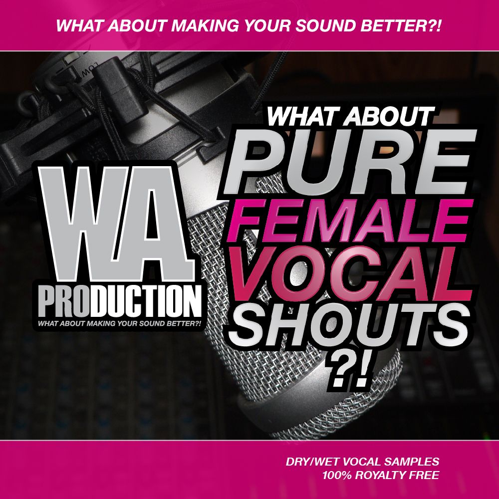Pure Female Vocal Shouts Sample Pack | LANDR Samples
