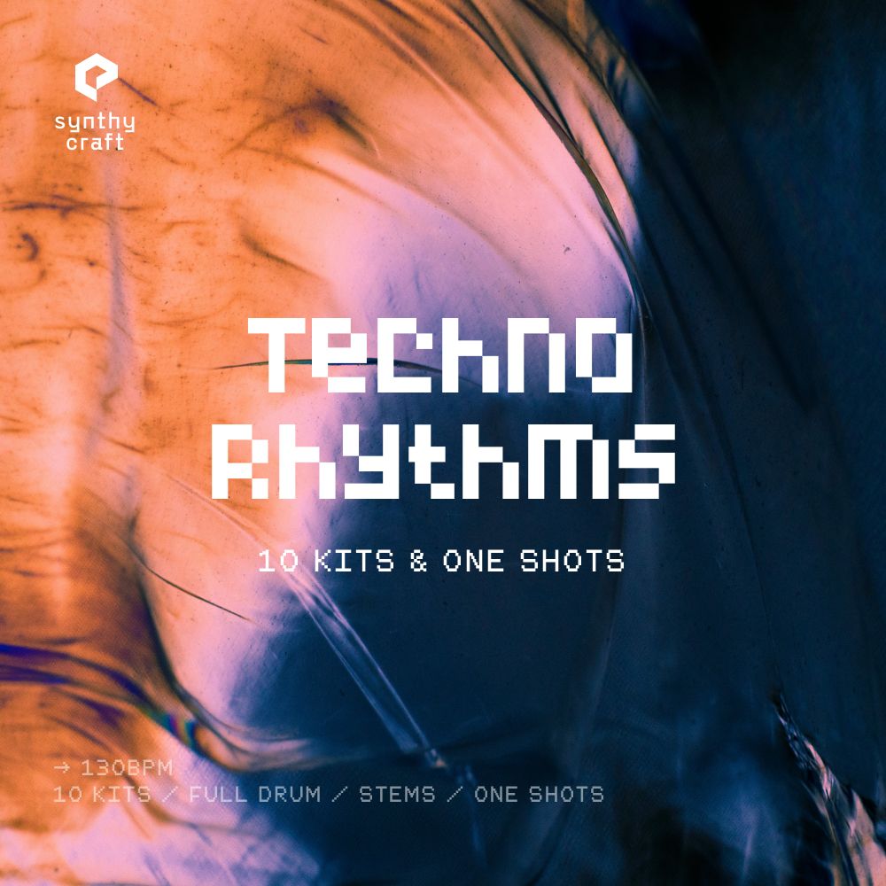 Techno Rhythms - 10 kits & One Shots Sample Pack | LANDR Samples
