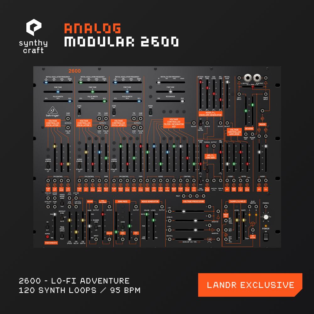 Analog Modular 2600 - Lo-Fi Adventure Sample Pack | LANDR Samples