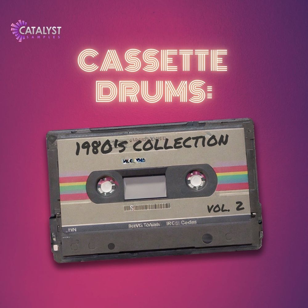 Cassette Drums: 1980's Collection Vol 2 Sample Pack | LANDR Samples