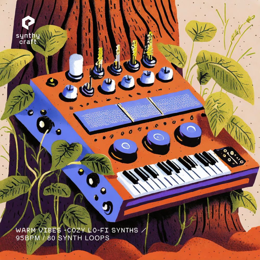 Warm Vibes - Cozy Lo-Fi Synths Sample Pack | LANDR Samples