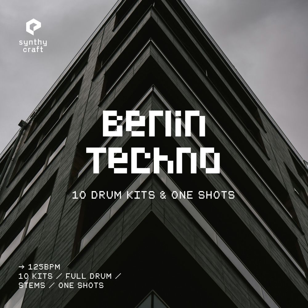 Berlin Techno - 10 Drum Kit Stems & One Shots Sample Pack | LANDR Samples