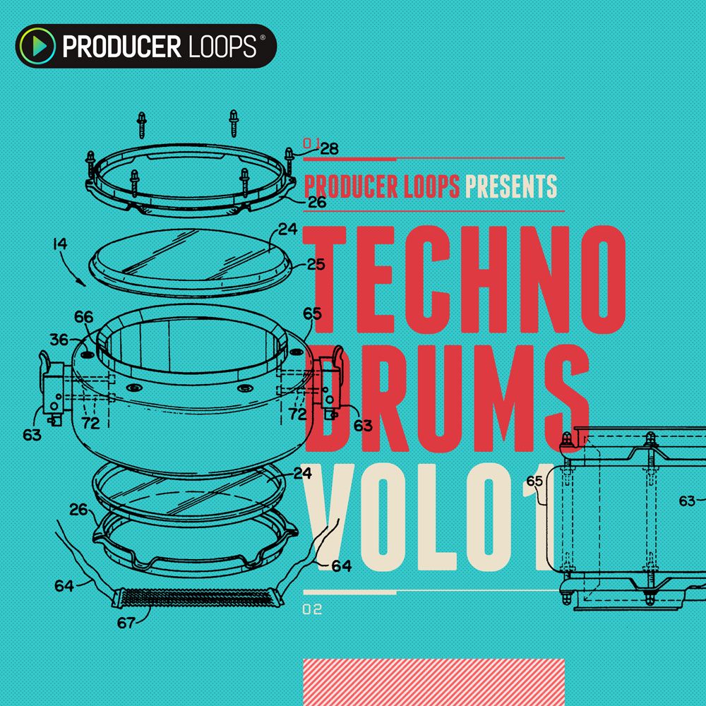Techno Drums Vol 1 Sample Pack | LANDR Samples