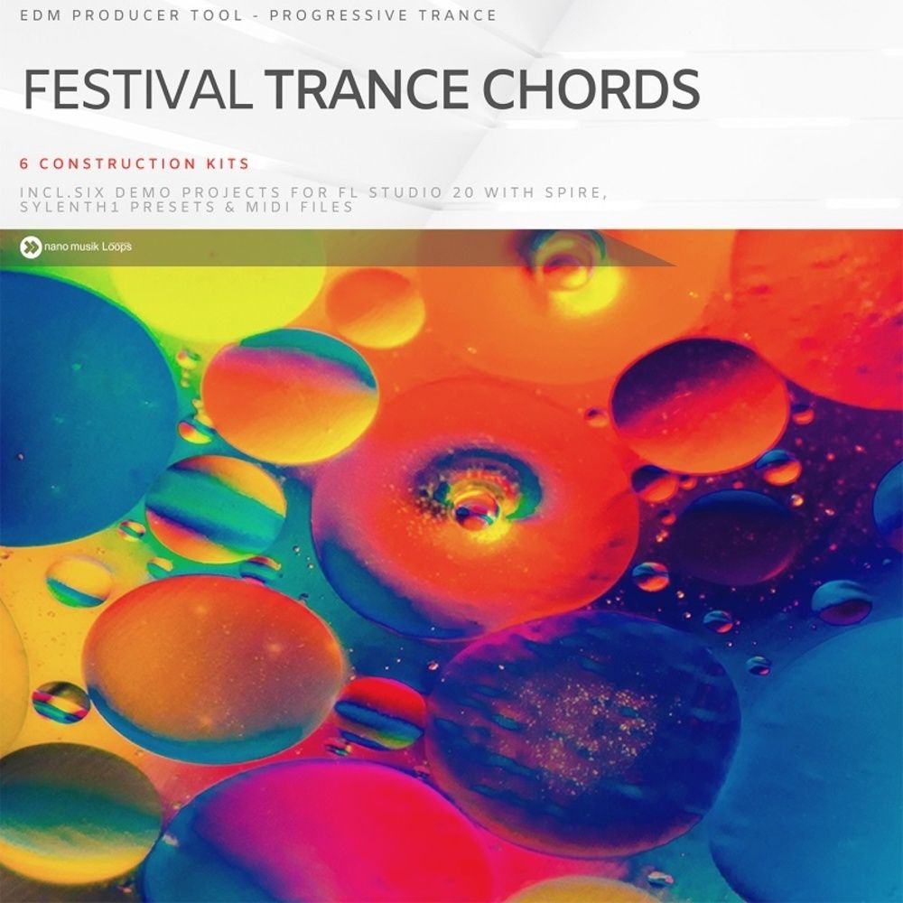 Festival Trance Chords Sample Pack by Nano Musik Loops | LANDR Samples