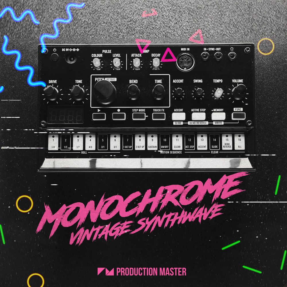 Monochrome - Vintage Synthwave Sample Pack | LANDR Samples