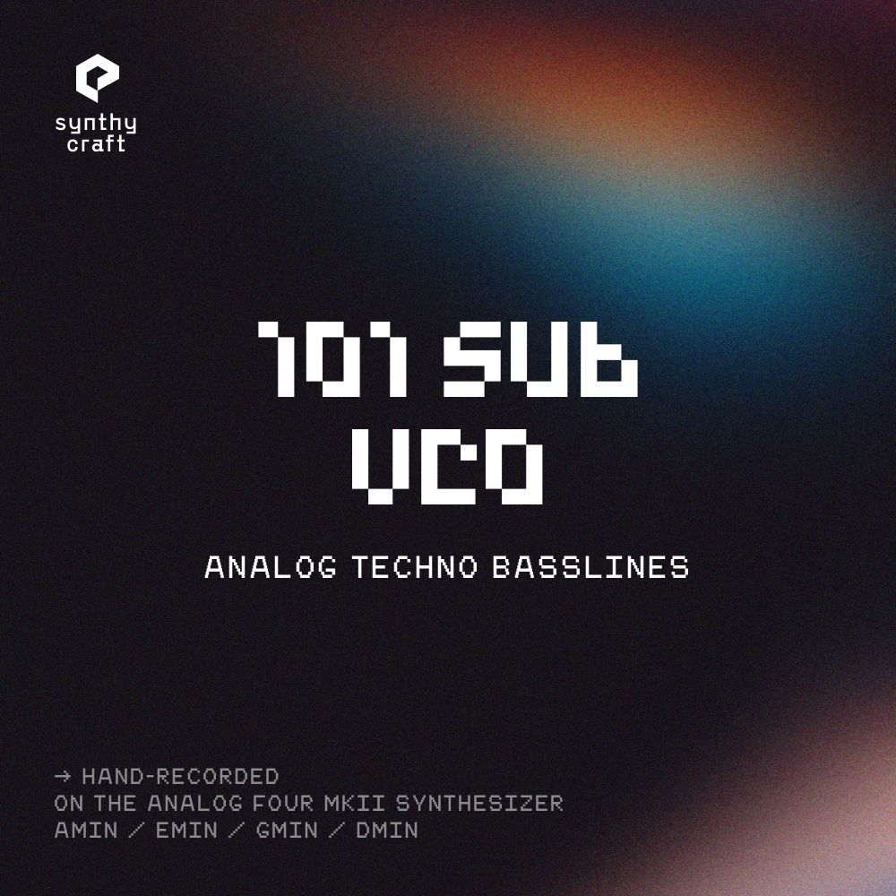 101 Sub VCO - Analog Techno Basslines Sample Pack | LANDR Samples