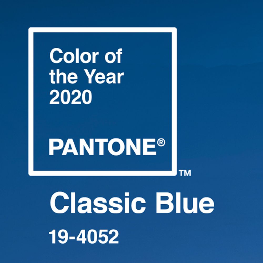 PANTONE Color of the Year 2020: The Classic Blue 19-4052 Sample Pack ...
