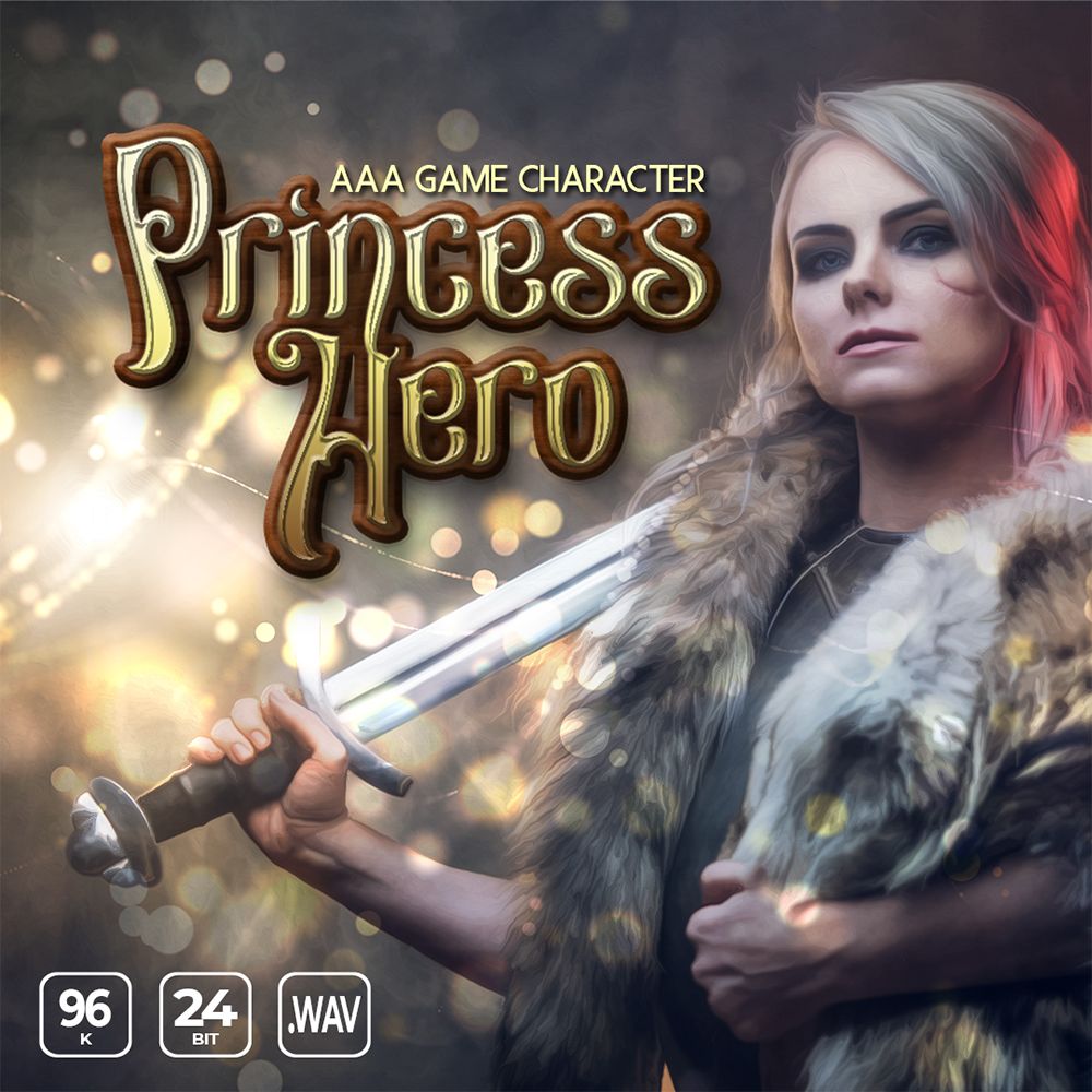 AAA Game Character Princess Hero Sample Pack | LANDR Samples