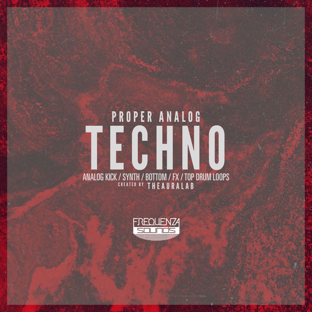 Proper Analog Techno Paquete de Samples | LANDR Samples