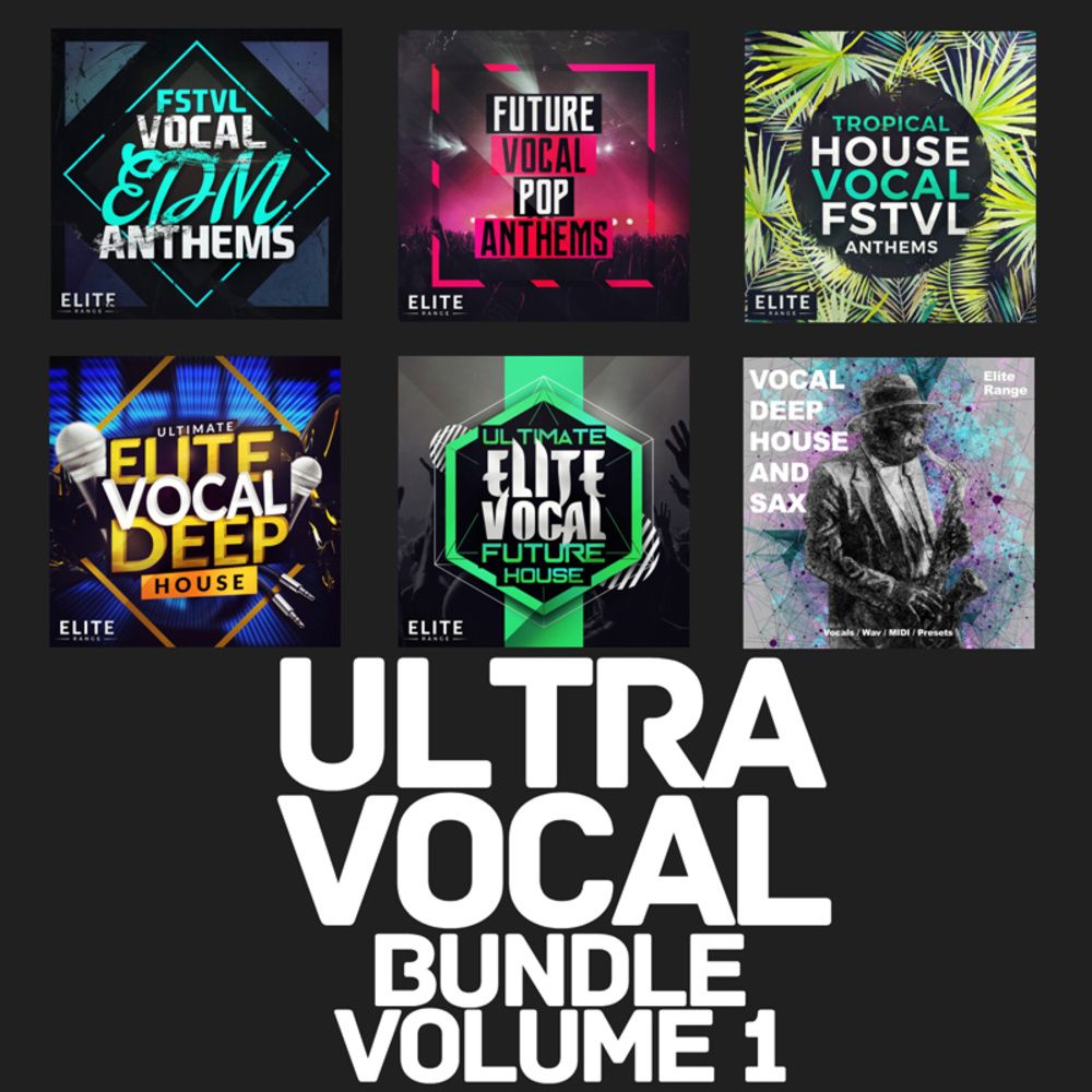 Ultra Vocal Bundle Vol 1 Paquete de Samples | LANDR Samples