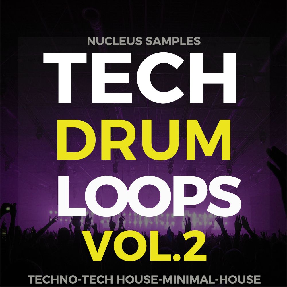Nucleus Samples Tech Drum Loops Vol.2 Sample Pack | LANDR Samples