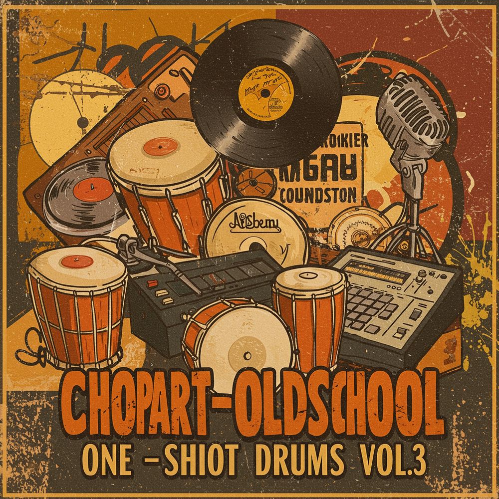 Chopart Volume 3 - Oldschool Boombap One-Shot Drums Sample Pack | LANDR Samples