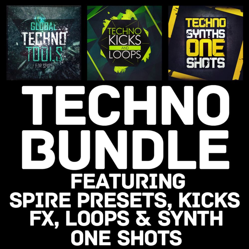 Techno Bundle Vol 1 Sample Pack | LANDR Samples