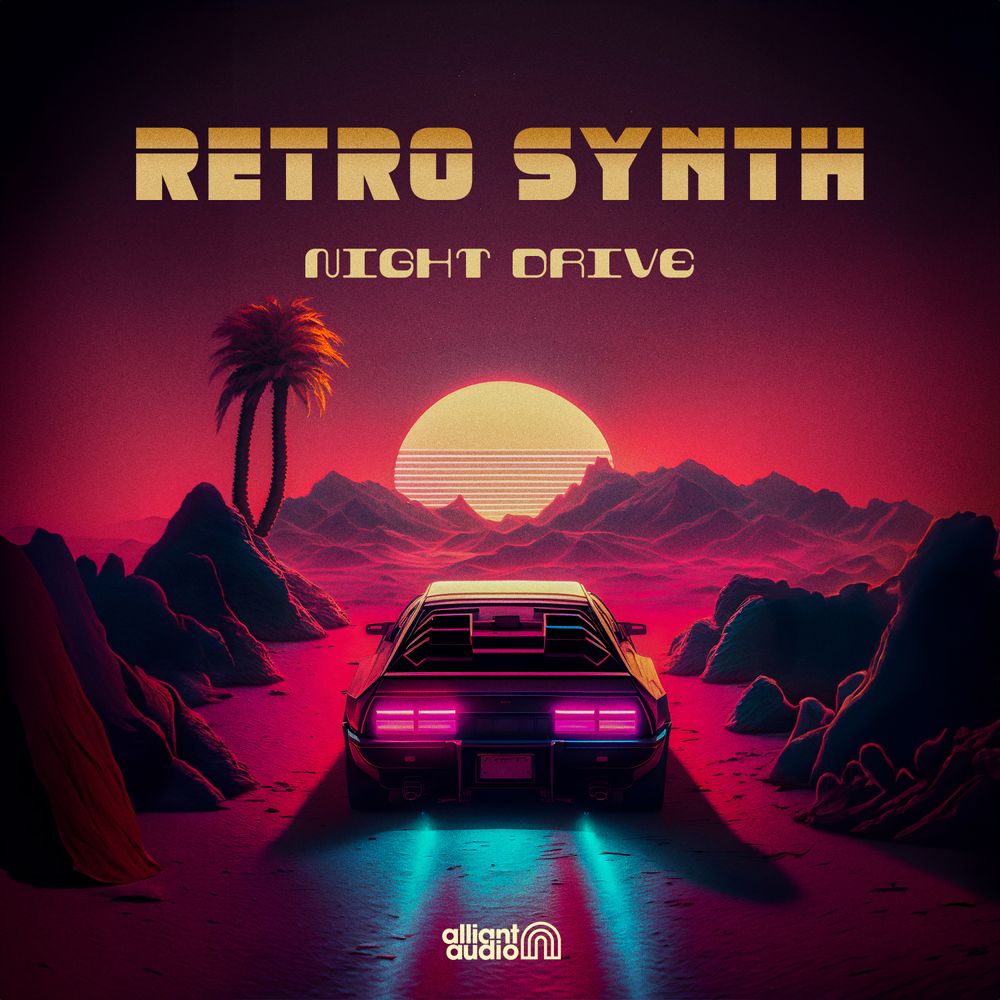 Retro Synth Night Drive Sample Pack | LANDR Samples