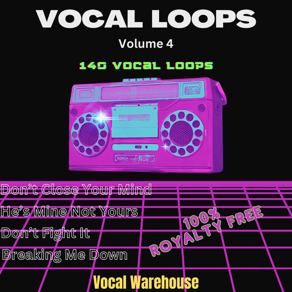 Vocal Loops Volume 4 Sample Pack | LANDR Samples