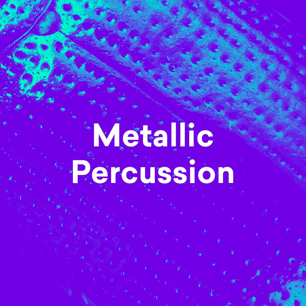 Metallic Percussion - Sample Pack | LANDR Samples