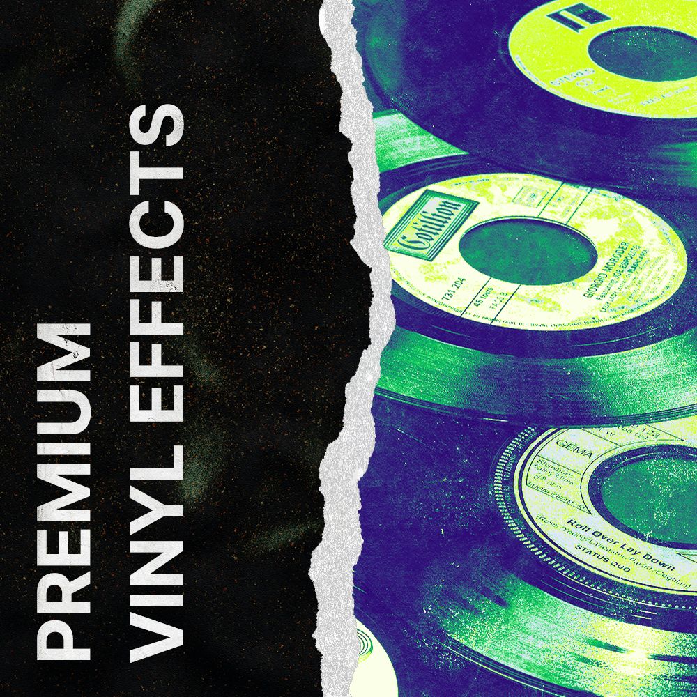 Premium Vinyl Effects Samples - Sample Pack | LANDR Samples